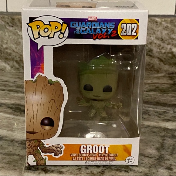 Funko | Toys | Funko Guardians Of The Galaxy Vol2 Groot Bobblehead ...